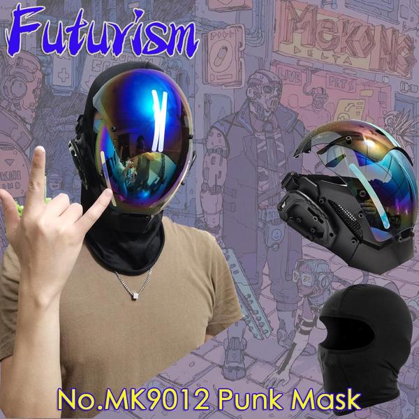 Cyberpunk Mask Robot Mechanical Armor Mask Mechanical Mask Soldier Mask ...