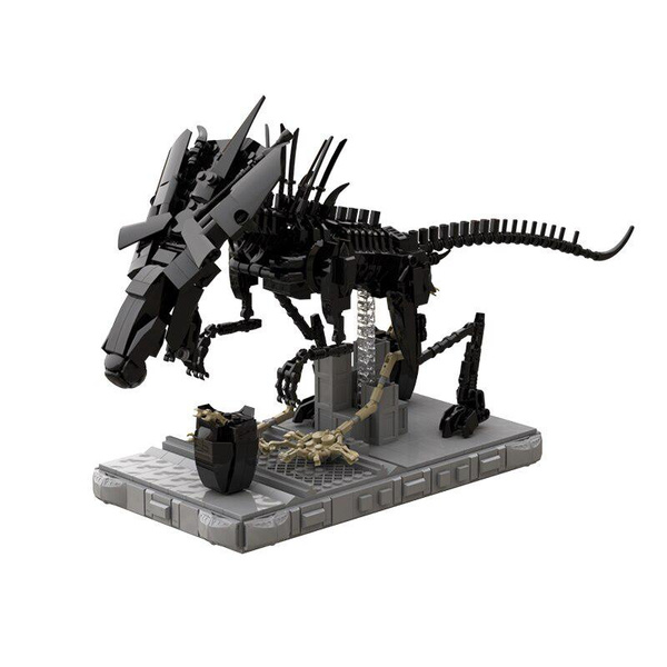 MOC Science Movie Queen Monster Building Blocks Set For Aliens ...