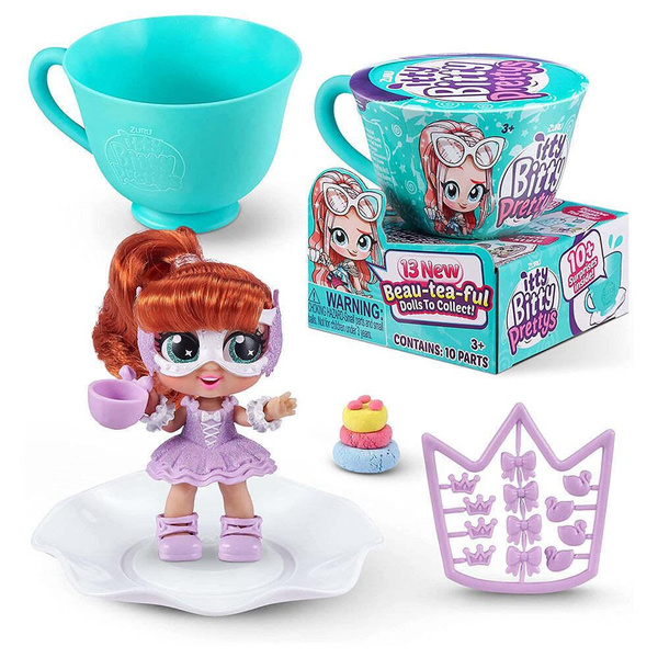 Itty Bitty Prettys Tea Party Surprise Series 2 Little Teacup Doll ...