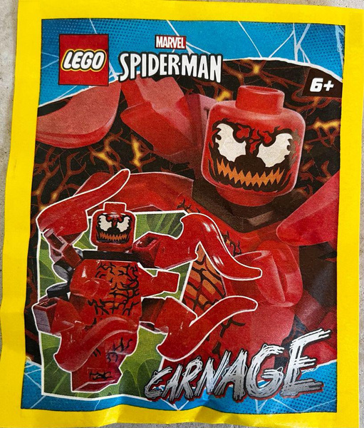 Lego® original Super Heroes Marvel Spider-Man - CARNAGE - Polybag ...
