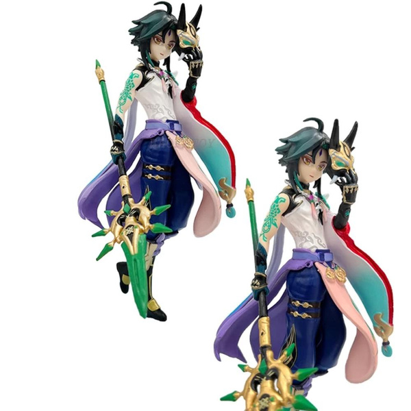 20cm Genshin Impact Xiao Anime Figure Action Figure Collectible Model ...
