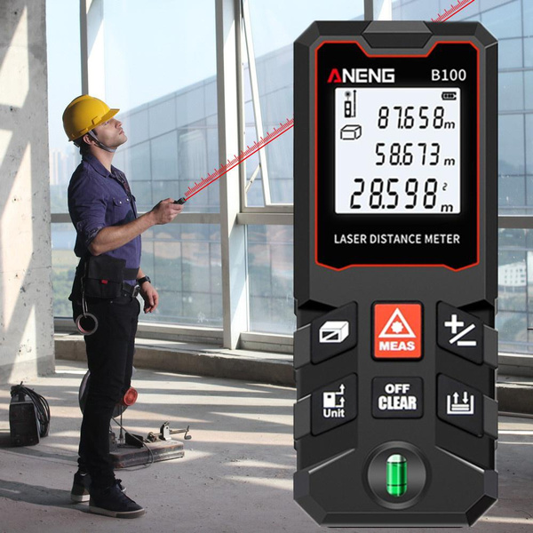 Mini Rangefinder Digital Laser Distance Meter Laser Tape Measure ...