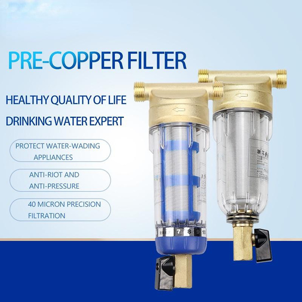 Water Filters Front Purifier Copper Lead Pre-filter Backwash Remove ...