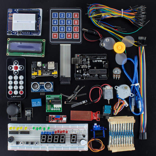 LAFVIN Super Starter Learning Kit for Arduino UNO R3 Project, Provide Tutorail and Code | Wish