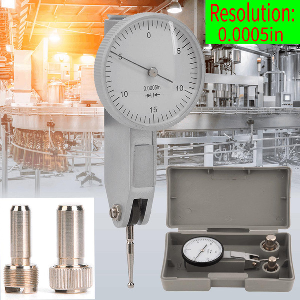 Dial Indicator Gauge, Stainless Steel High Dial Test Indicator Lever ...