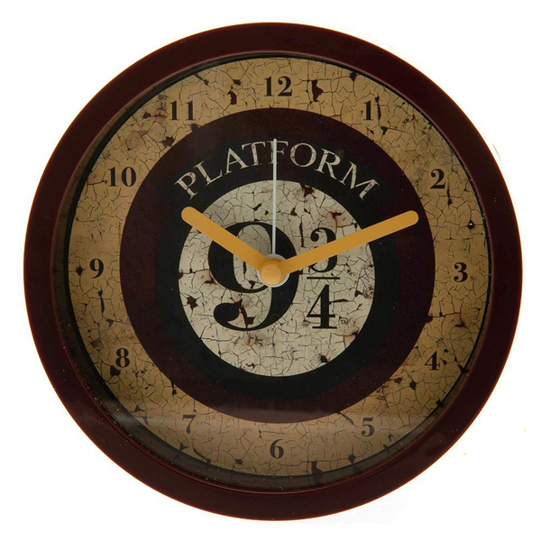 Harry Potter 9 & 3 Quarters Analogue Desk Clock | Wish