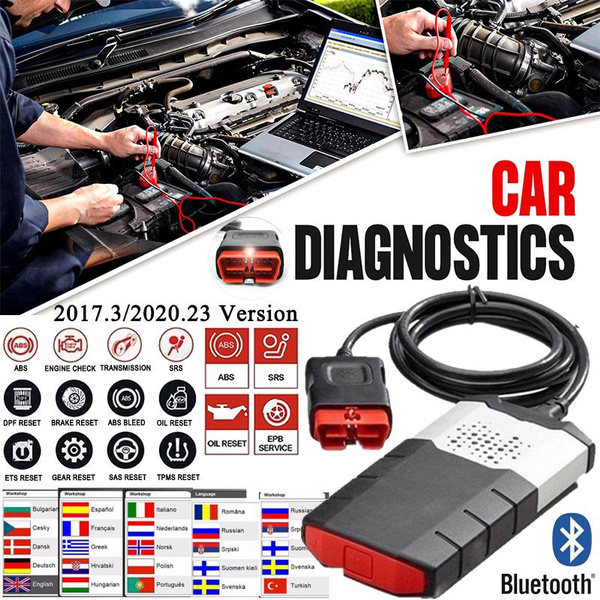 2023 Obd2 Scanner Bluetooth USB Cable 2020.23 r3 With Keygen For Obd ...