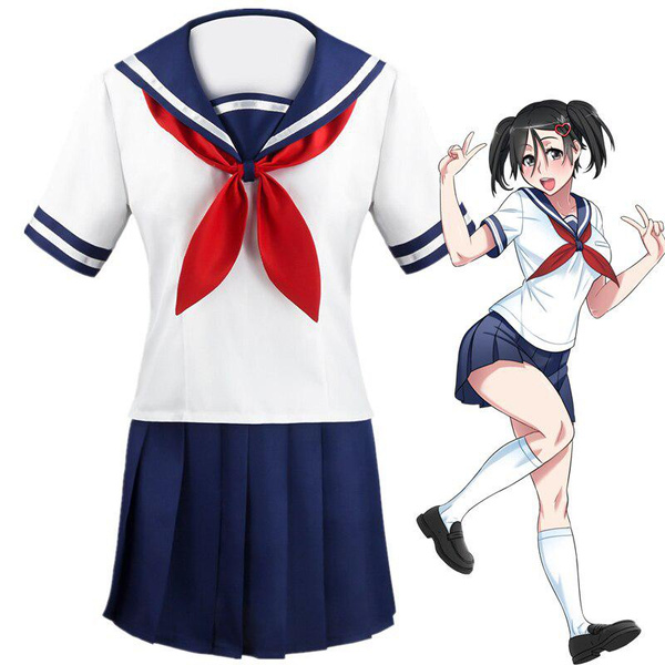 Anime Game Yandere Simulator Cosplay Costume Ayano Aishi Girls School ...
