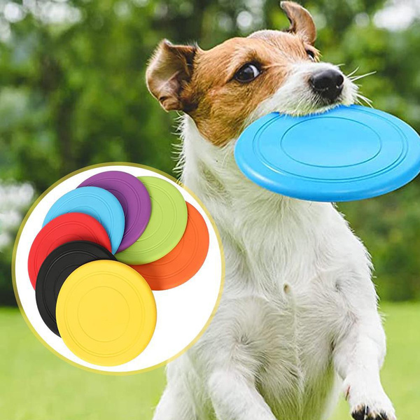 Outdoor Flying Disc Dog Toys Kids Flying Disc Toy Great for Backyard ...