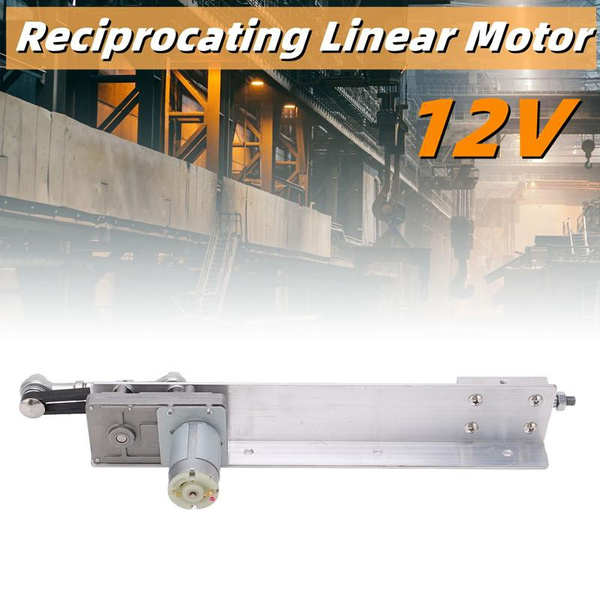 12V Reciprocating Linear Motor 3cm To 15cm Stroke Reciprocating Cycle ...