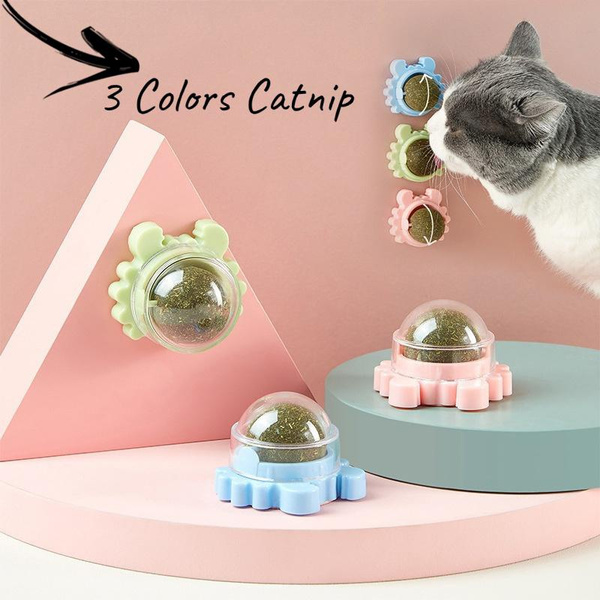 Catnip Pet Crab Spinning Ball Edible Catnip Ball Safety Healthy Cat ... Catnip Pet Crab Spinning Ball Edible Catnip Ball Safety Healthy Cat ...