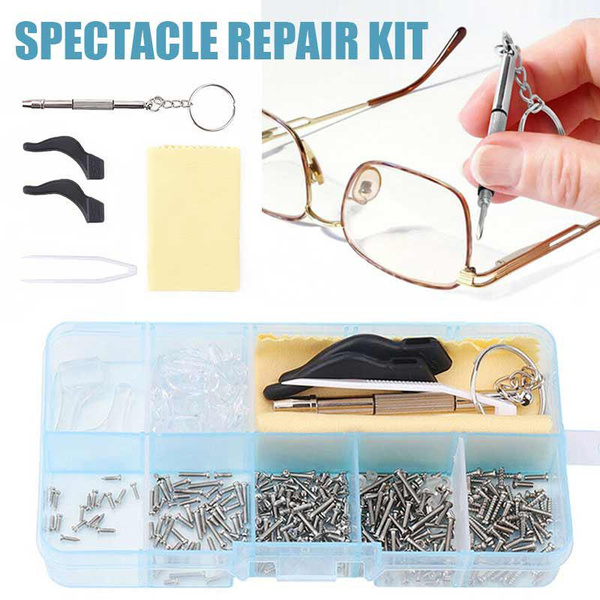 Professional 1 set Spectacle Repair Nose Tab Sunglasses Eyeglass Screw ...