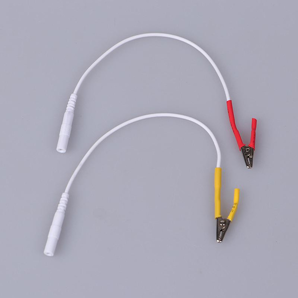 10pcs 19.5cm Tens/Ems tieline Alligator Clip Cable Wire Electrode For ...