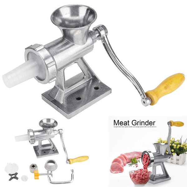 Meat Grinder - Household Kitchen Manual Meat Grinder Hand Crank Meat ...