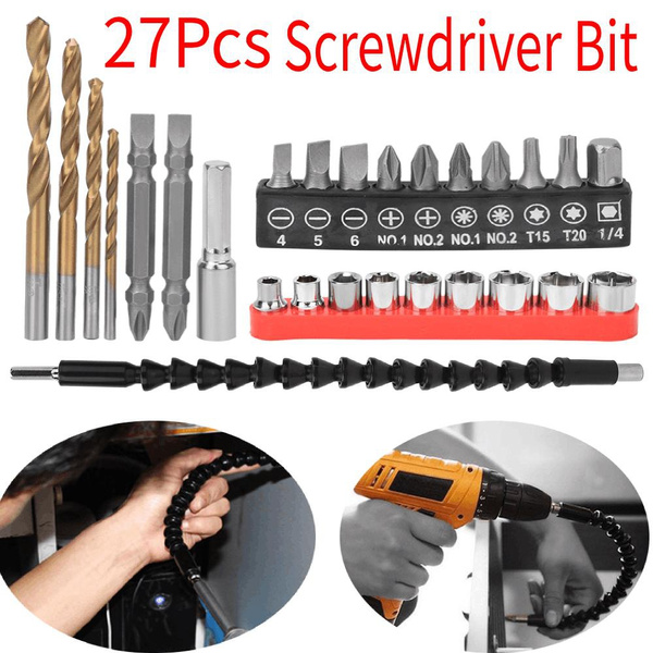 Flexible Drill Bit Extension Shaft,Connecting Electric Screwdriver ...