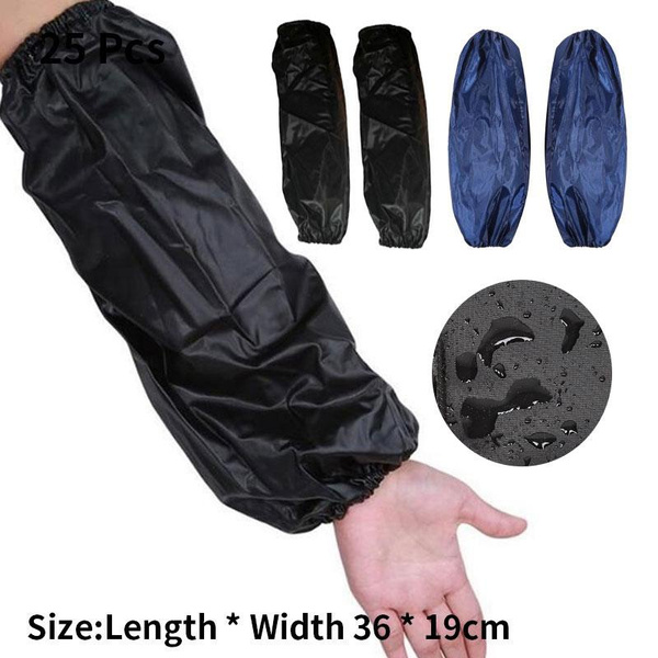 1Pair Thick Oversleeve Waterproof Oilproof Home Kitchen Cleaning ...