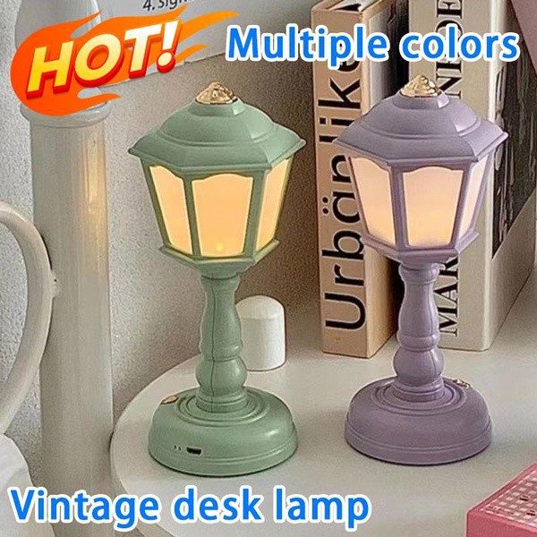 Retro LED table lamp USB rechargeable Table lamp Mini light Design ...