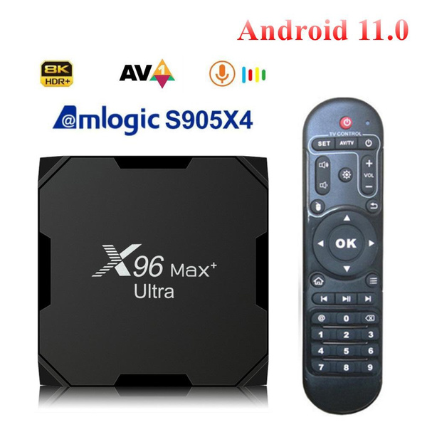 X96 MAX Plus Ultra TV Box Android 11 Amlogic S905X4 Quad Core 4GB 64GB ... X96 MAX Plus Ultra TV Box Android 11 Amlogic S905X4 Quad Core 4GB 64GB ...