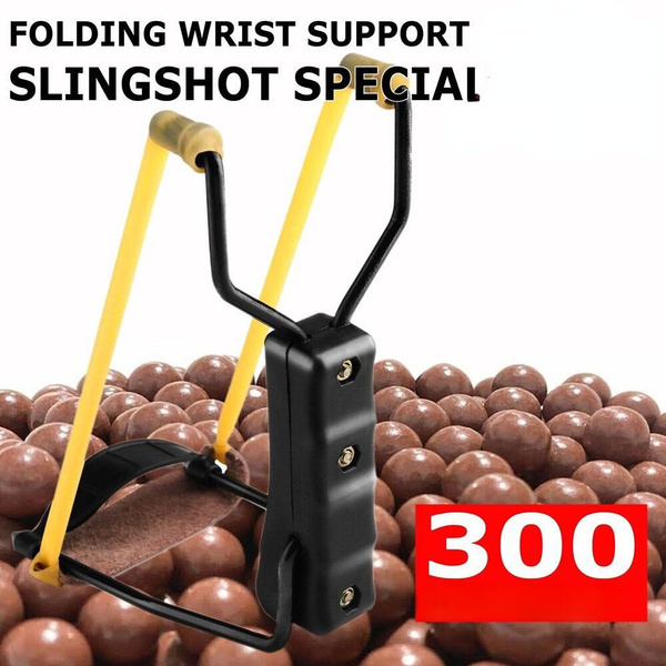 High Speed Folding Wrist Slingshot Boosted Slingshot Black Grip Boosted ...