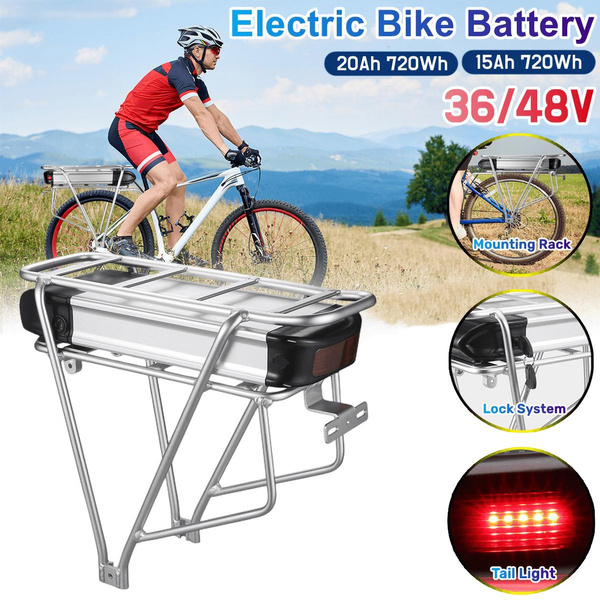 720Wh Rechargeable Bicycle Battery, 36/48V 20Ah Electric Bike Battery ...