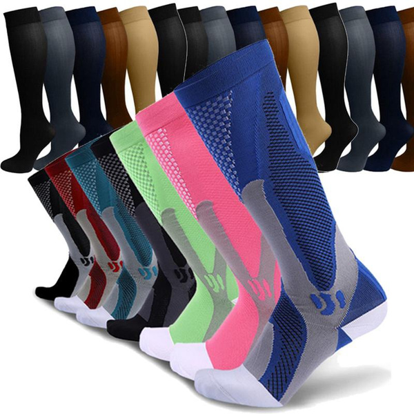 Men Women Compression Socks,Running Socks for Running Nurses Shin ...