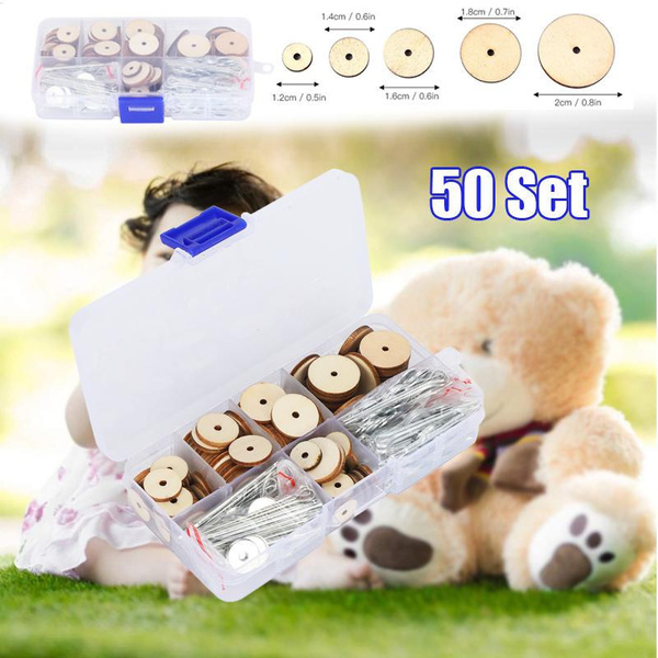 Doll Joints 50 Sets Wood Joints Connectors Cotter Pin Joints And ...