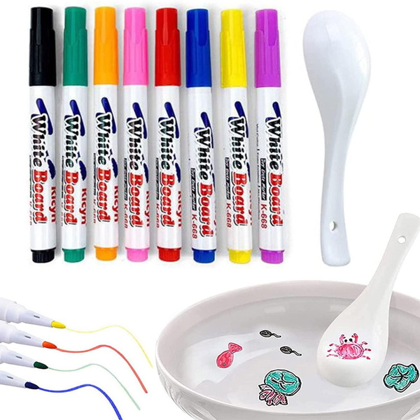 Magical Water Painting Pen, Magical Floating Ink Pen, Doodle Water ...