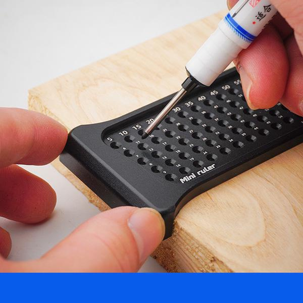 Mini Precision Aluminum Alloy T-type Ruler Line Scriber Marking Gauge ...