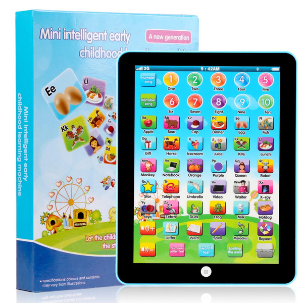 Baby Tablet Educational Toys Boy Girls Toy for 1-6 Year Old Toddler ...