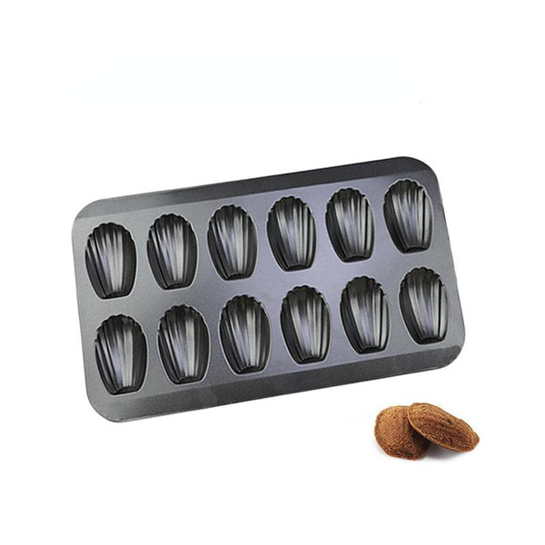 12 shell cake mold Madeleine mold cookie baking mold thickened non ...