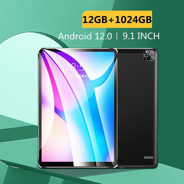 Newest 2023 Tablet Pc 91 Inches Screen Tablet Dual Sim 5g Phone Wifi Tablet Pc Andriod 120 
