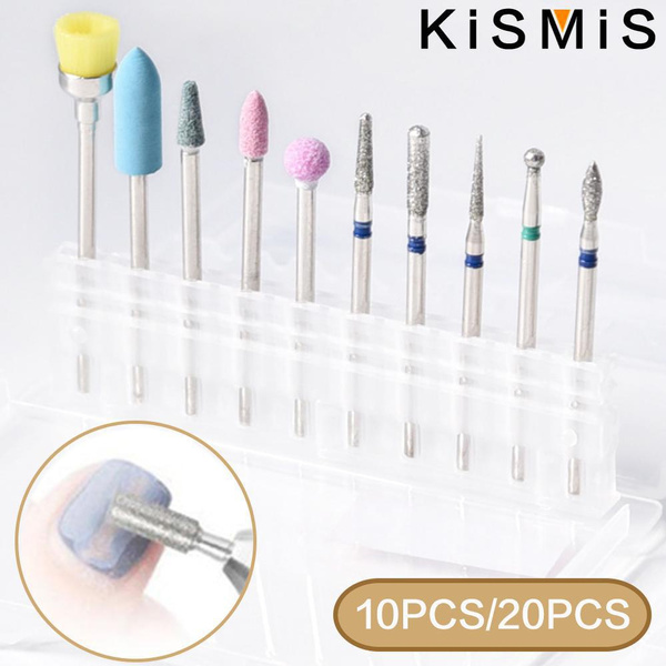 KISMIS 10Pcs/20Pcs Nail Drill Bits Nail Files Electric Machine For ... KISMIS 10Pcs/20Pcs Nail Drill Bits Nail Files Electric Machine For ...