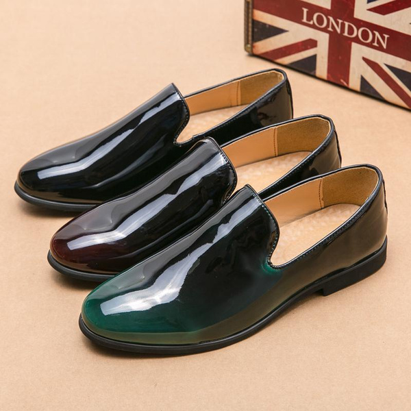 Gradient Mens Formal Shoes Gradient Leather Oxford Shoes for Men Dress ...