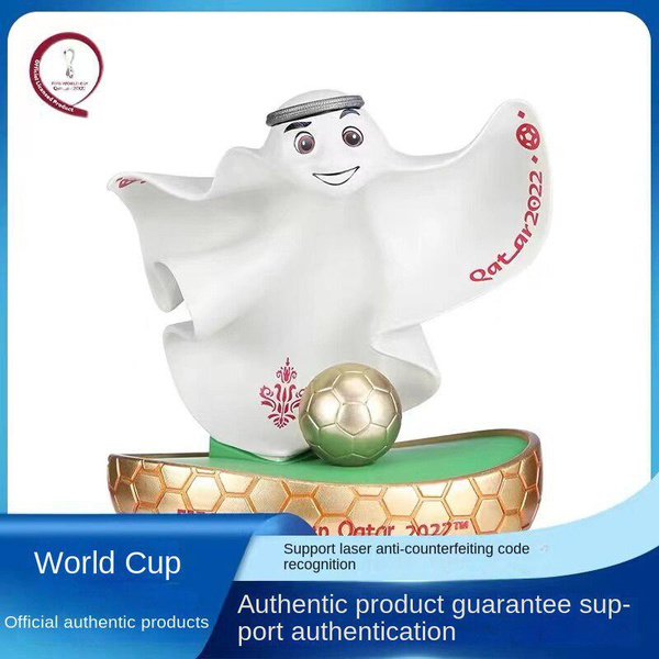 FIFA World Cup 2022 Qatar Mascot La’eeb Souvenir Keychain With LED ...