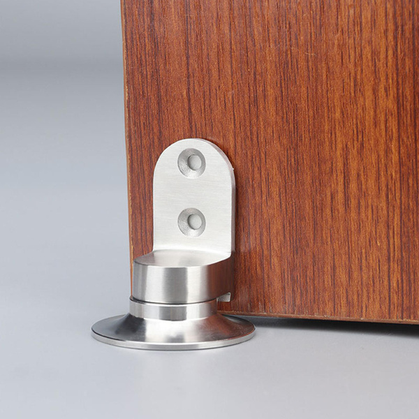 Self Adhesive Magnetic Door Stopper Silent Door Holder Stainless Steel ...