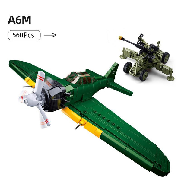 WW2 Military Model Japanese A6M Zero Fighter Shipborne Fighter Collect ...
