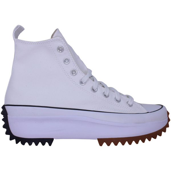 Converse Run Star Hike HI White/Black/Gum 166799C Men's | Wish