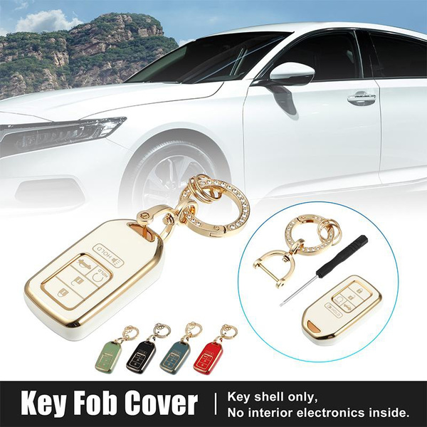 5 Button TPU Smart Keyless Entry Remote Control Key Fob Case for Honda ...
