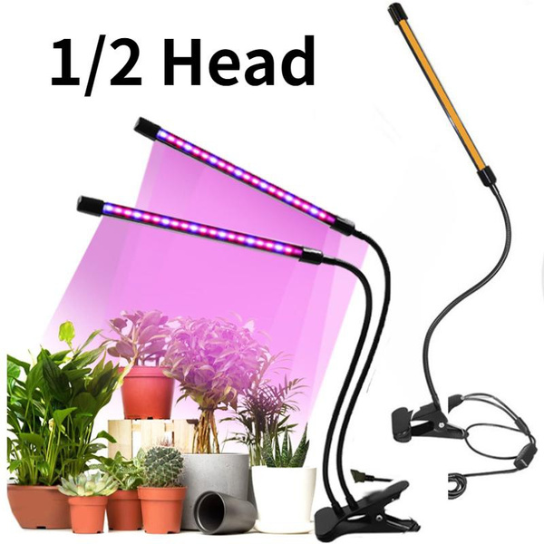 1/2 Heads LED Grow Light Plant Growing Lamp Light for Indoor Plants ...