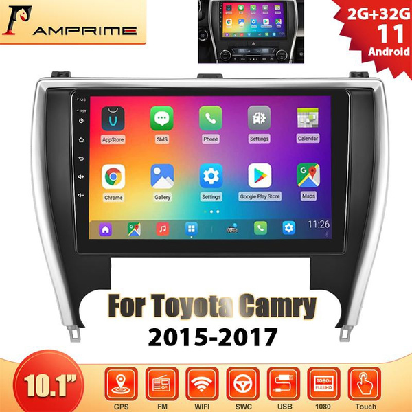 AMPRIME 【2+32G】Android 11 2 Din Car Stereo for Toyota Camry Radio ...