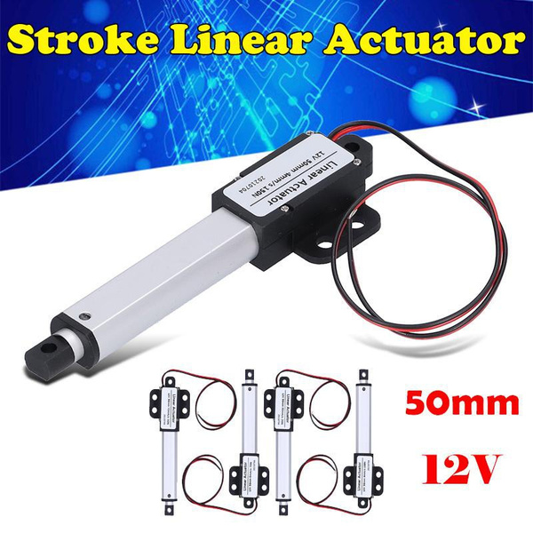 New Arrival!!! Linear Actuator 50mm 12v DC Low Noise Internal Limit ...