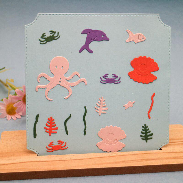 Marine Life Cutting Dies Scrapbook Paper Cutting DIY Decorative ...