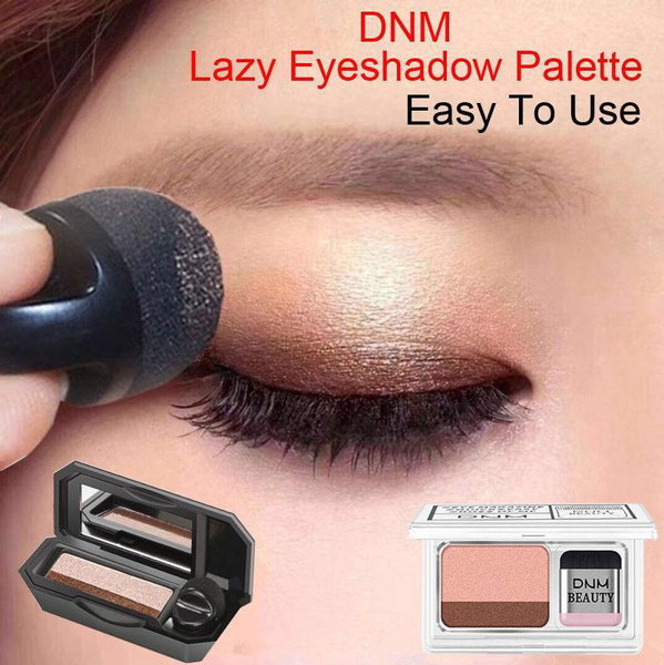 Double Colors Eye Shadow Palette Shimmer Gradient Makeup Waterproof ...