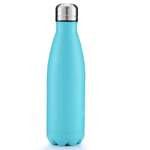500ml Double Wall Stainles Steel Water Bottle Thermos Bottle Keep Hot ...