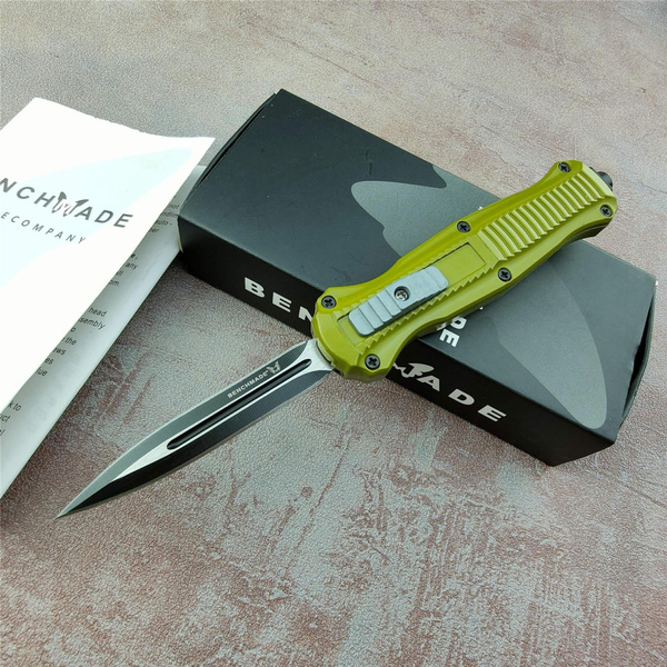 New Benchmade Heretic Quick Jump Spring Switch Auxiliary Straight Out ... New Benchmade Heretic Quick Jump Spring Switch Auxiliary Straight Out ...