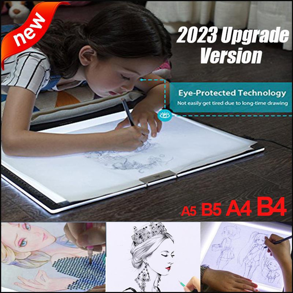 2023 New Upgrade A4 A5 Tracing LED Copy Board Light Box, Ultra-Thin 3 ... 2023 New Upgrade A4 A5 Tracing LED Copy Board Light Box, Ultra-Thin 3 ...