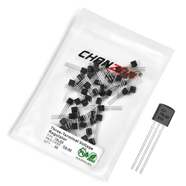 Chanzon 50pcs 78L05 TO-92 Three-Terminal Voltage Regulator Stabilizer ...