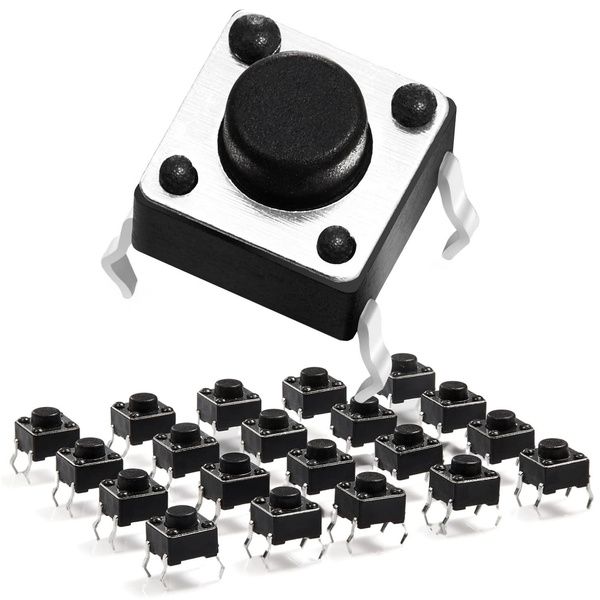 Chanzon Tactile Tact Push Button Switch 6x6x5mm Micro Momentary Tact ... Chanzon Tactile Tact Push Button Switch 6x6x5mm Micro Momentary Tact ...