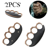 2 Pcs Finger Weapons Outdoor Self Defense Tactical Survival Knuckle ...