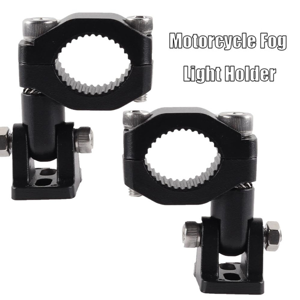 Motorcycle LED Headlight Spotlight Clamps Bracket Tube Mount for ...